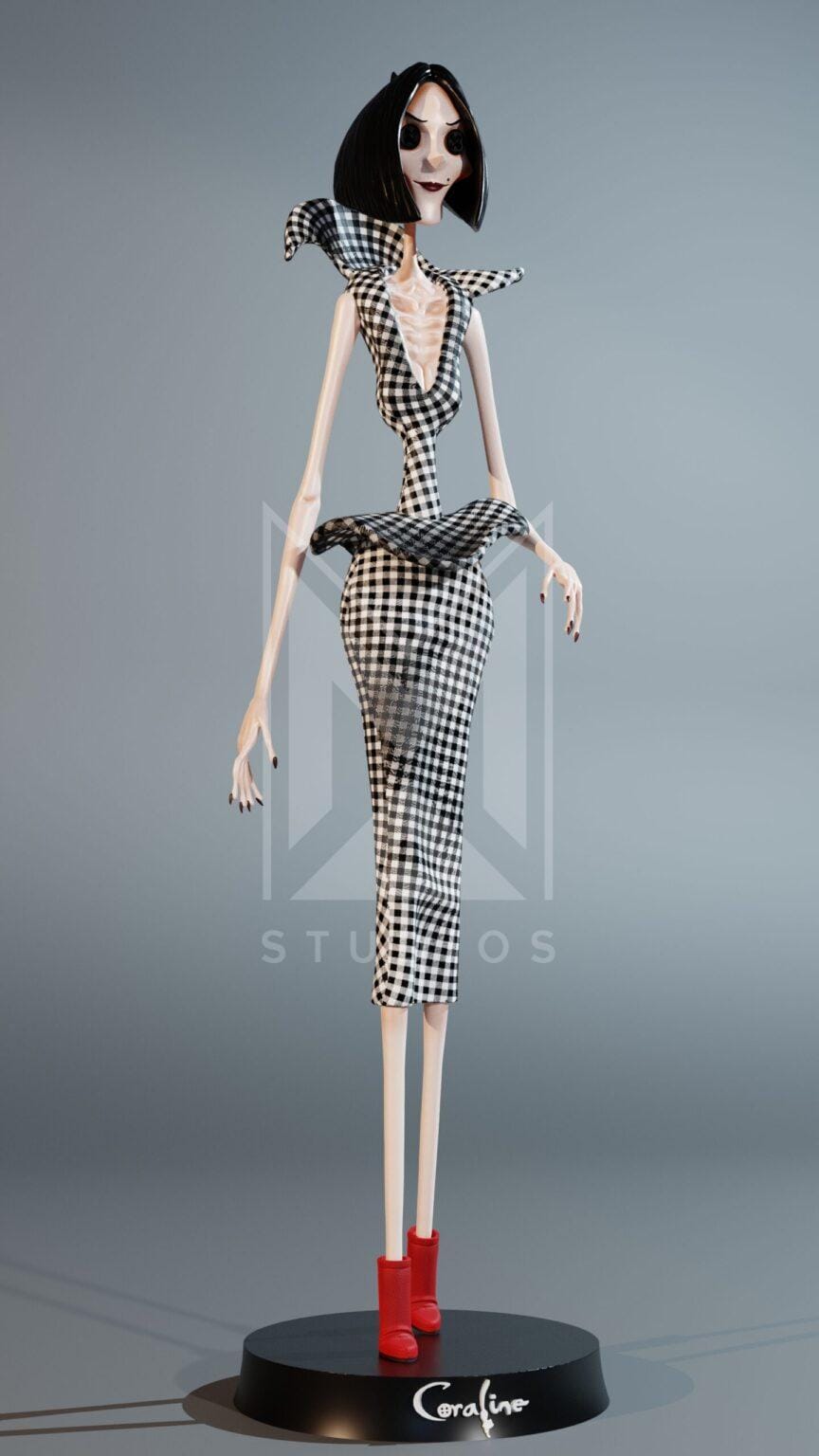 The other mother Coraline Beldam - M3D Studio