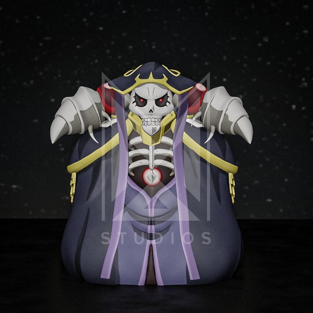 Ainz Ooal Gown Momonga chibi - M3D Studio