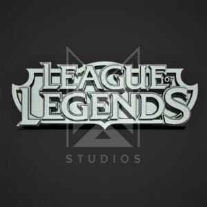League of Legends Logo - M3D Studio
