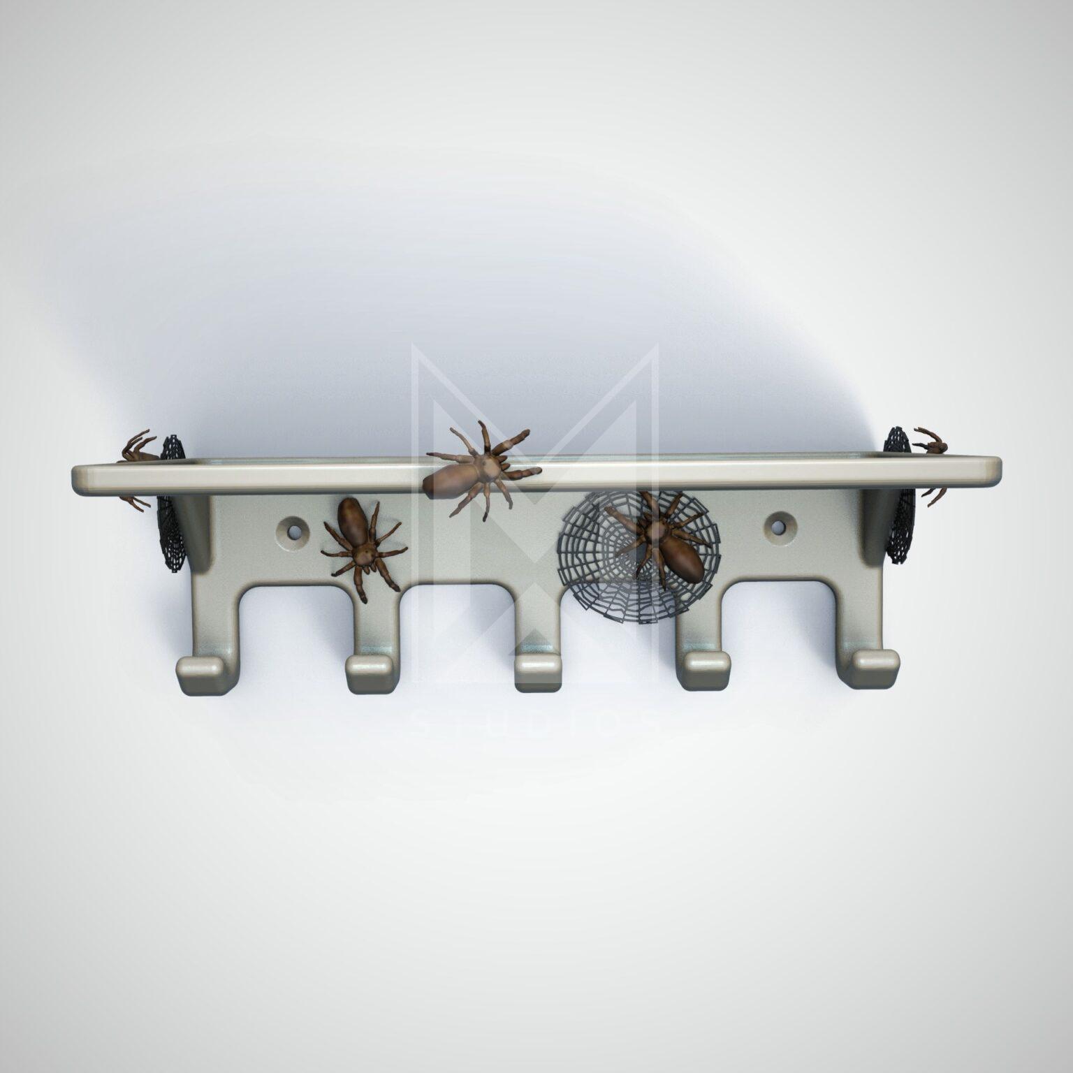 Key Holder Spiders Shelf - M3D Studio