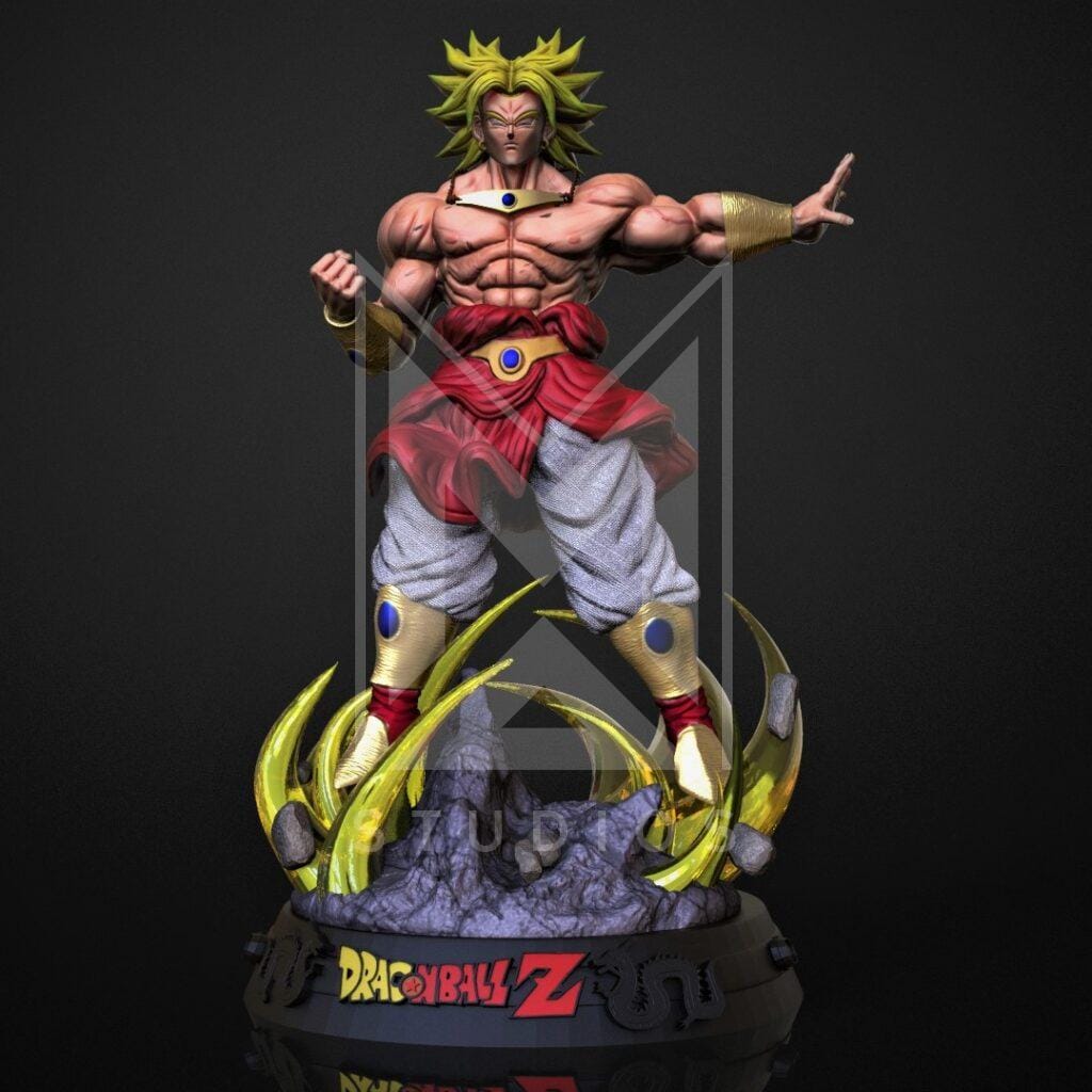 Broly SSJ2 - M3D Studio