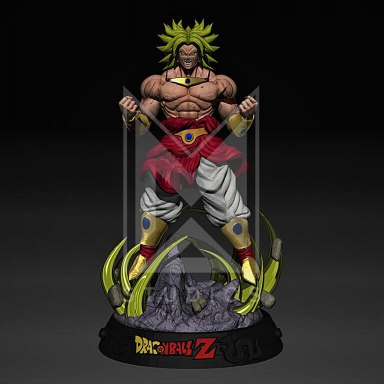 Broly SSJ2 - M3D Studio