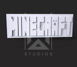 Minecraft Logo - M3D Studio