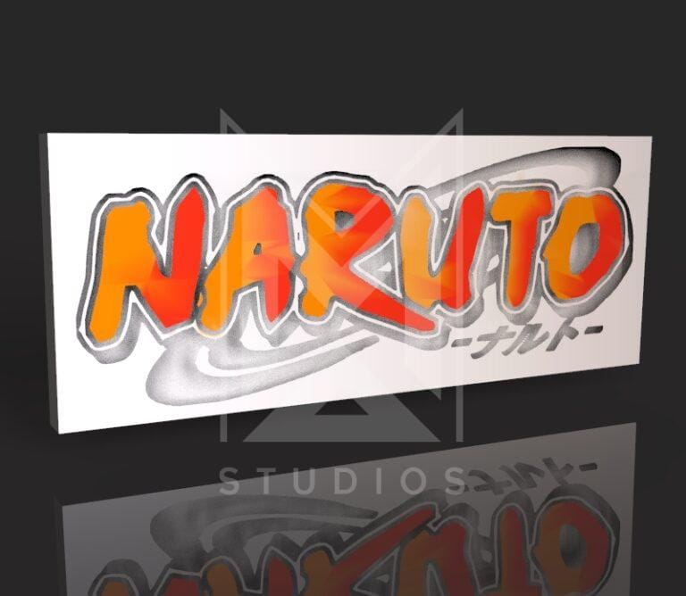 Naruto Logo - M3D Studios
