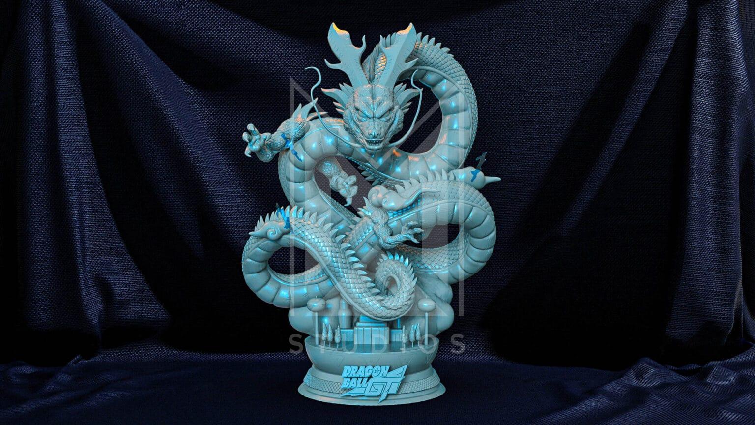 Shenron Red Definitive DragonBall GT Shenlong - M3D Studios