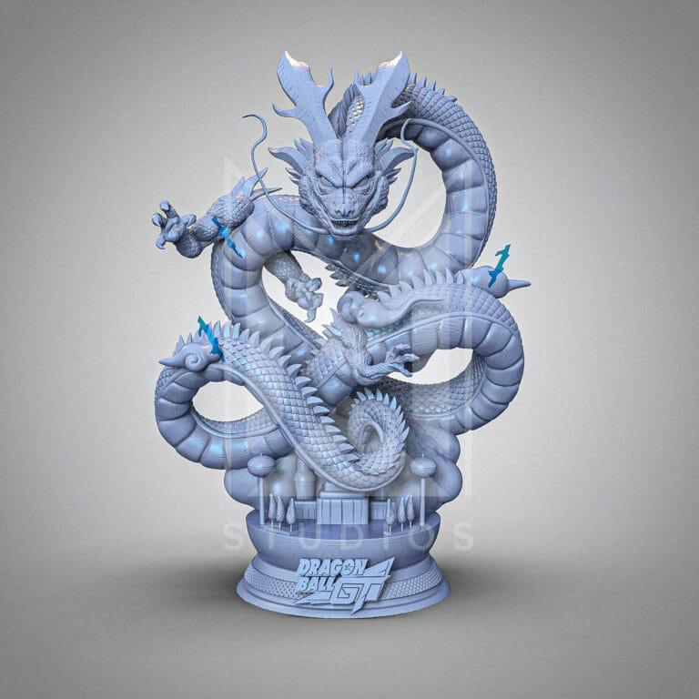 Shenron Red Definitive DragonBall GT Shenlong - M3D Studios