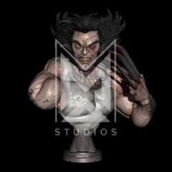 Logan Bust Wolverine - M3D Studio