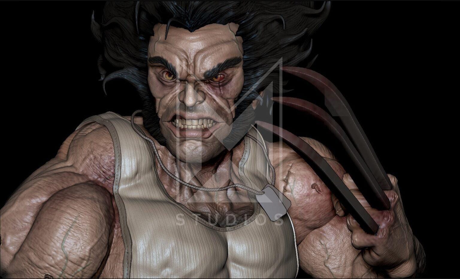 Logan Bust Wolverine - M3D Studio