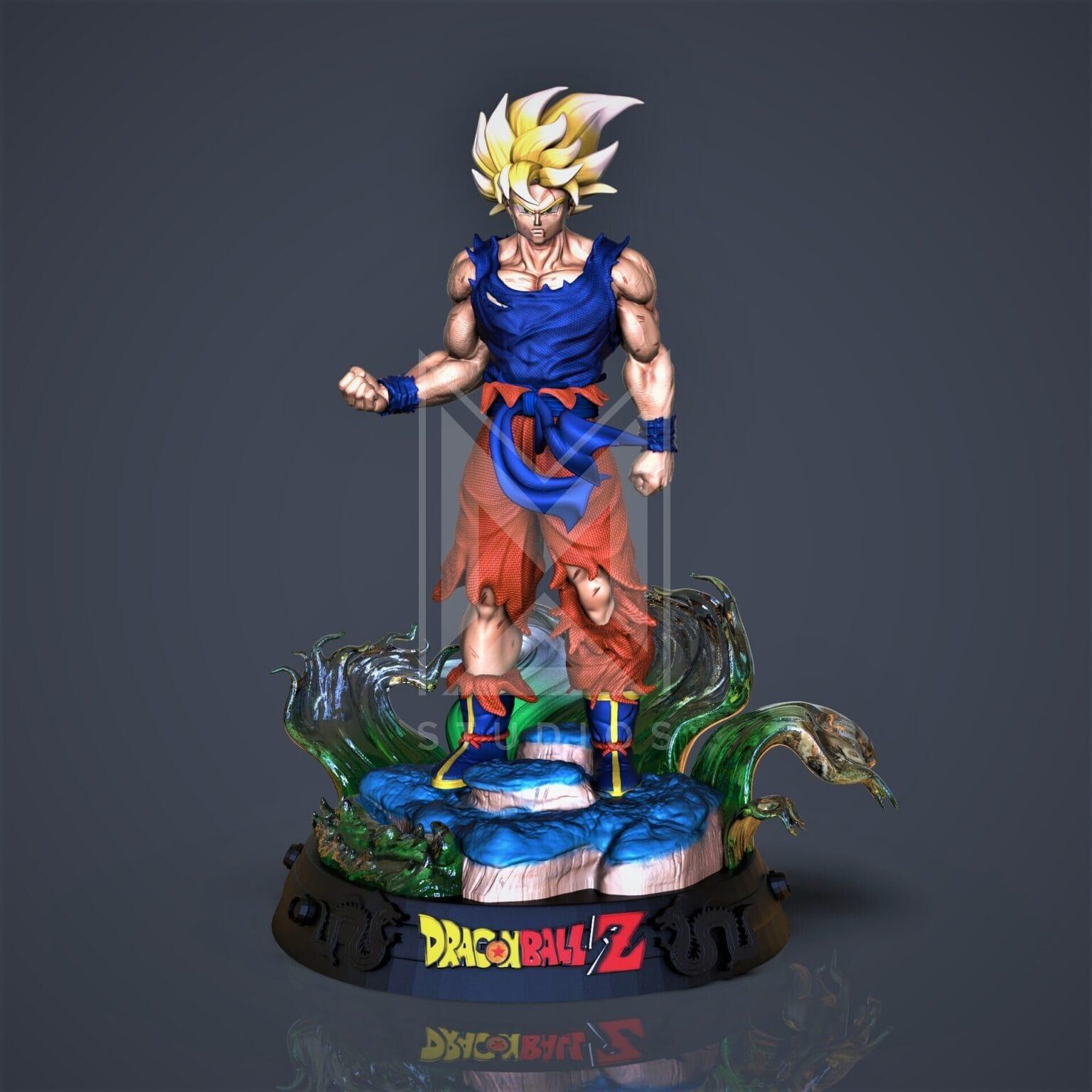Goku Vs Piccolo jr - M3D Studios