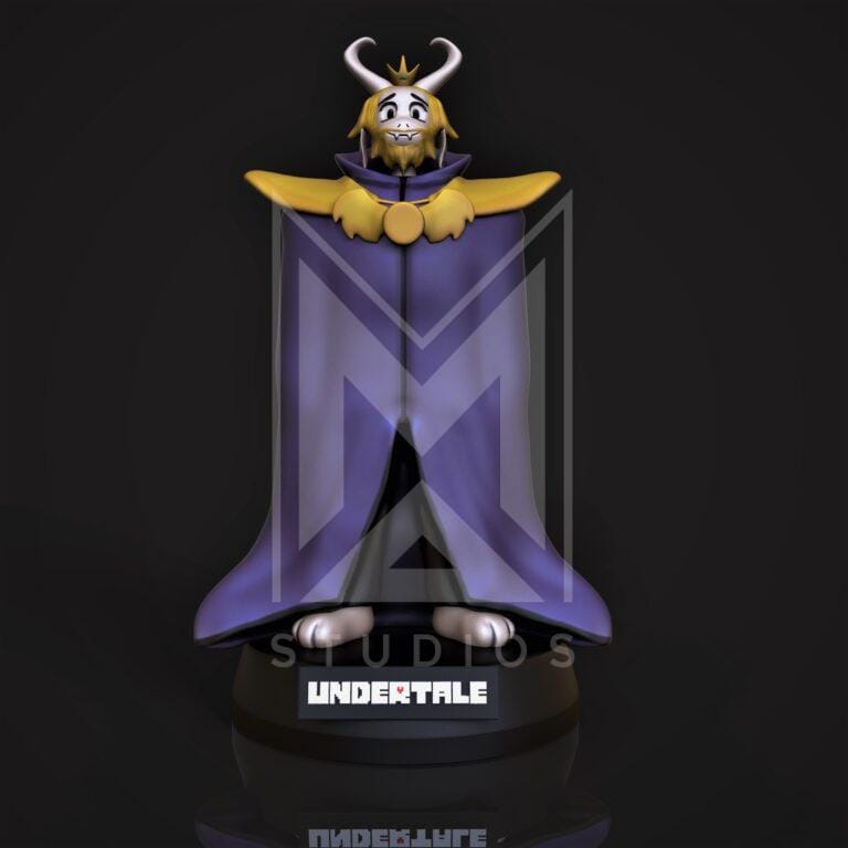 Asgore Undertale - M3D Studio