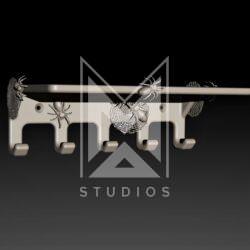 Key Holder Spiders Shelf - M3D Studio