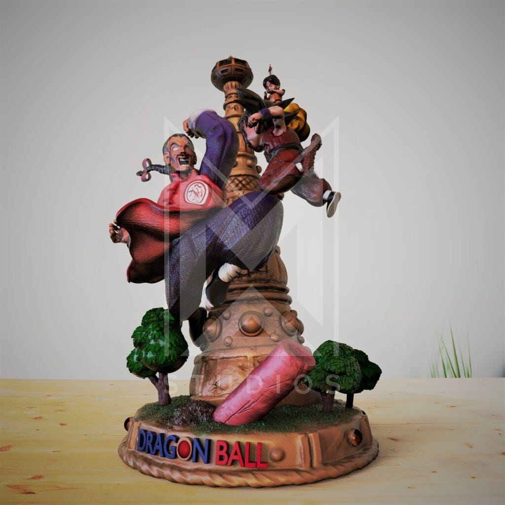 Goku Vs Tao Pai Pai - M3D Studio