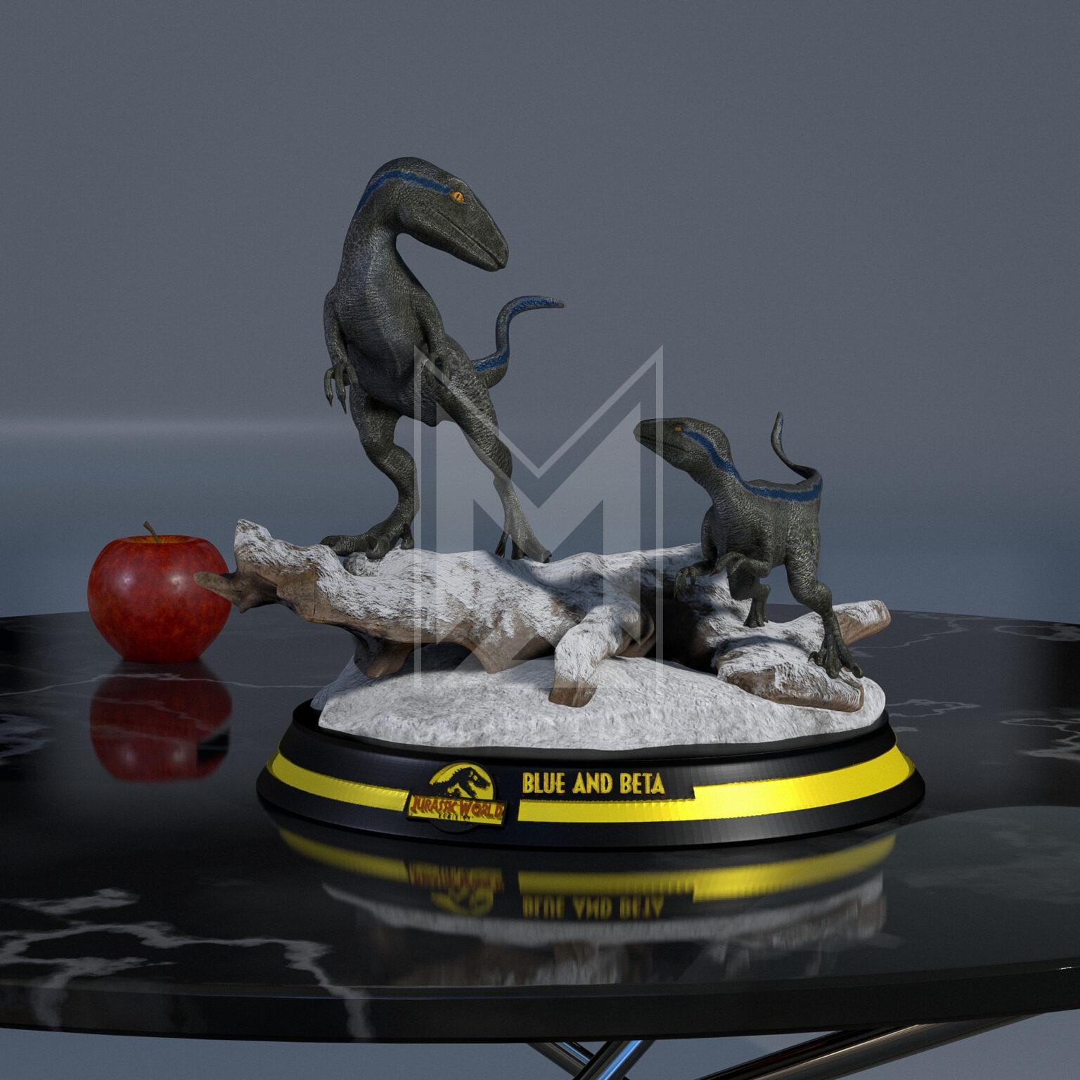 Blue and Beta - M3D Studios