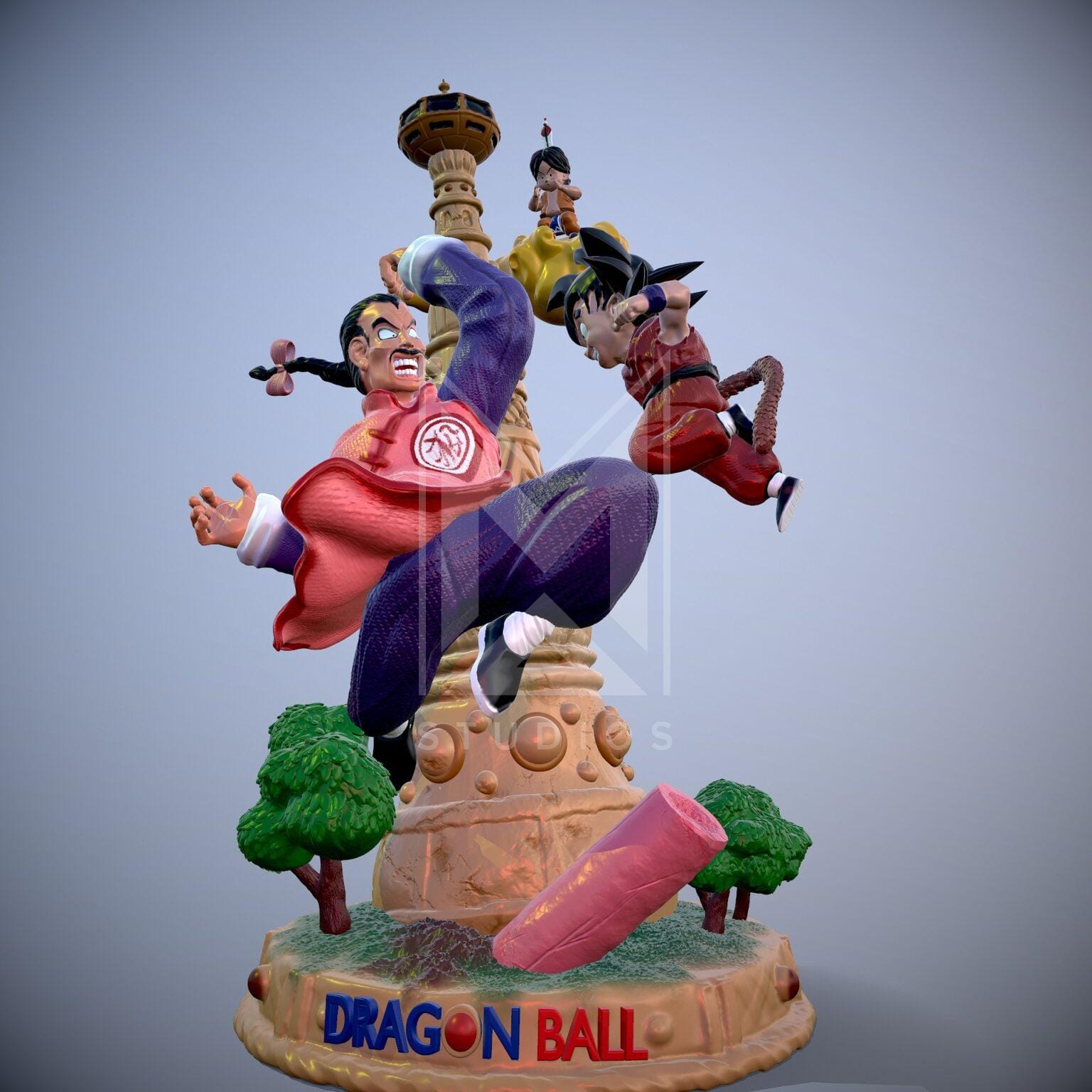 Goku Vs Tao Pai Pai - M3D Studio