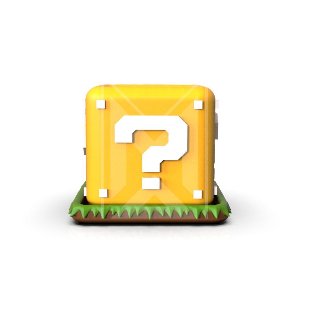 Question Mark Pot Mario Bros - M3D Studio