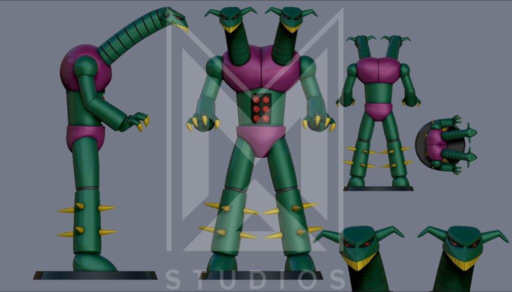 Doublas M2 Pack Mazinger Z - M3D Studio