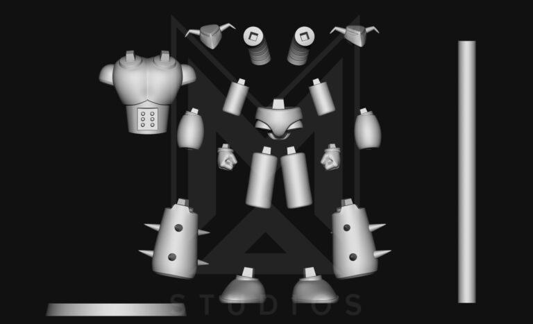 Doublas M2 Mazinger Z - M3D Studios