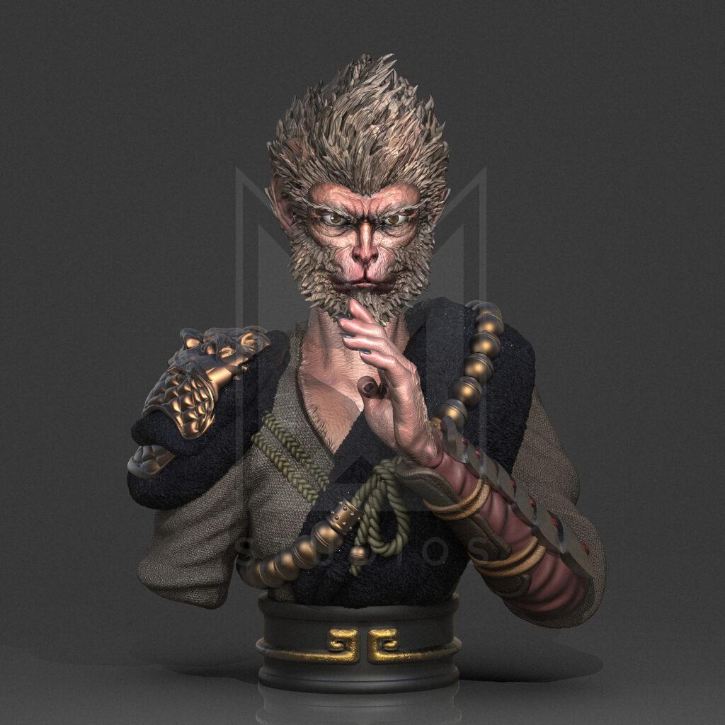 Black Myth Wukong Bust - M3D Studio