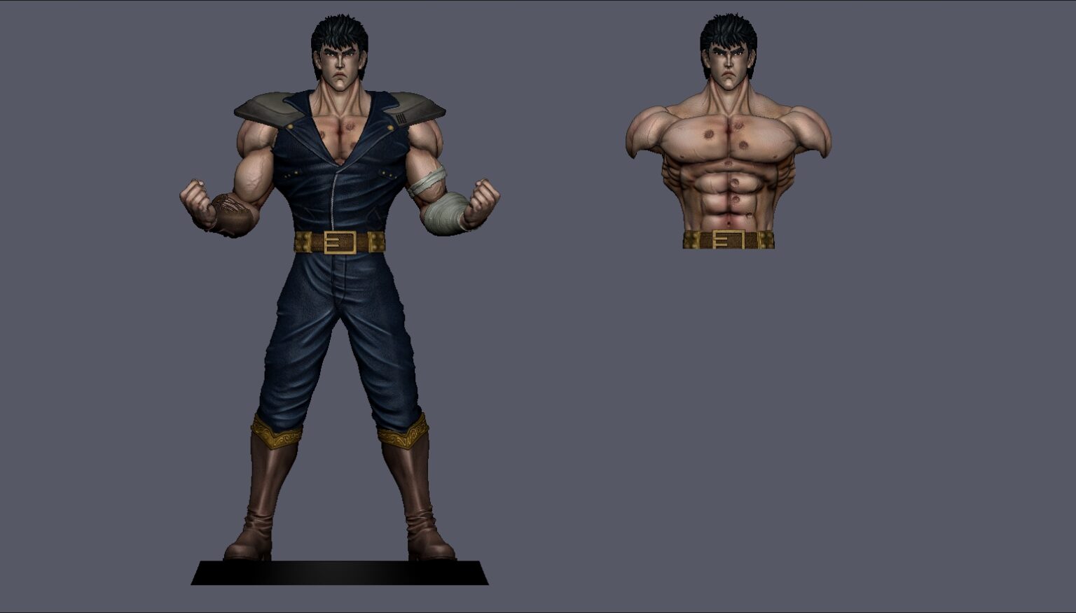 Kenshiro Hokuto no Ken - M3D Studio