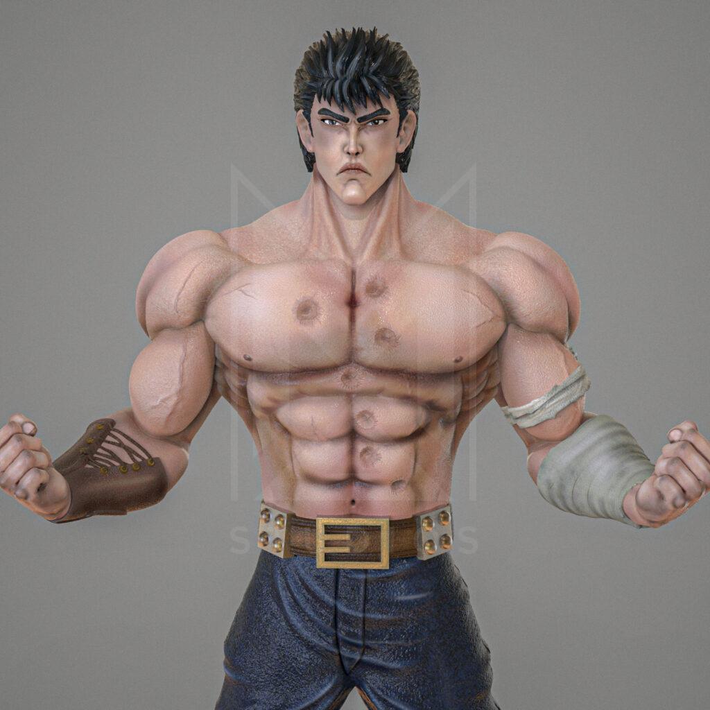 Kenshiro Hokuto No Ken M3d Studio