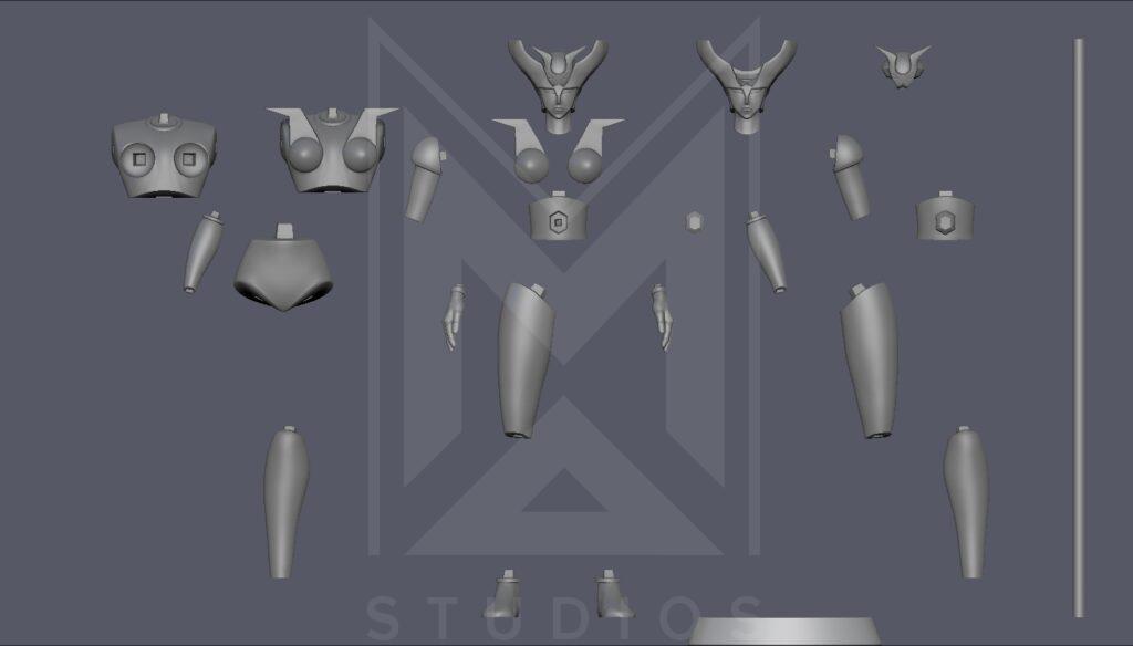 Minerva X Mazinger Z - M3D Studio