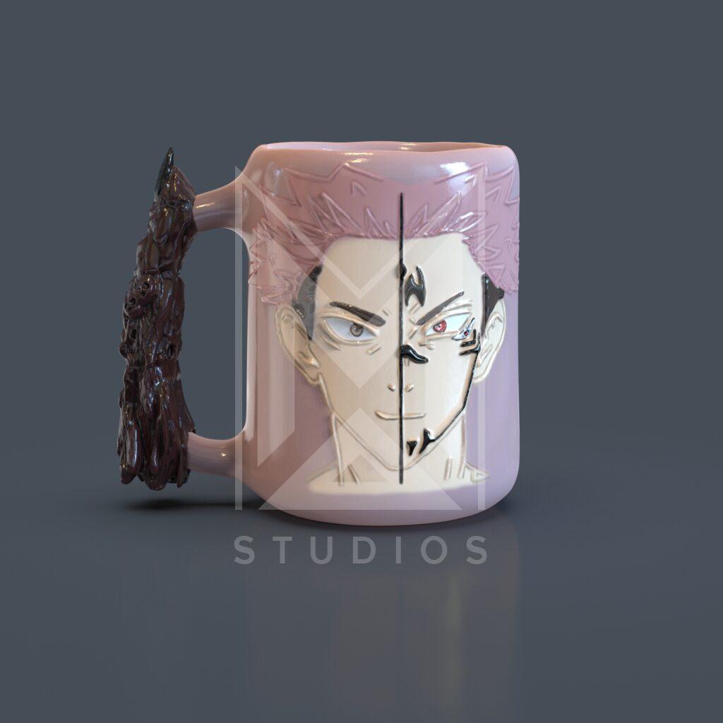 Ryomen Sukuna Cup Yuji Itadori Jujutsu Kaisen Mug - M3D Studio
