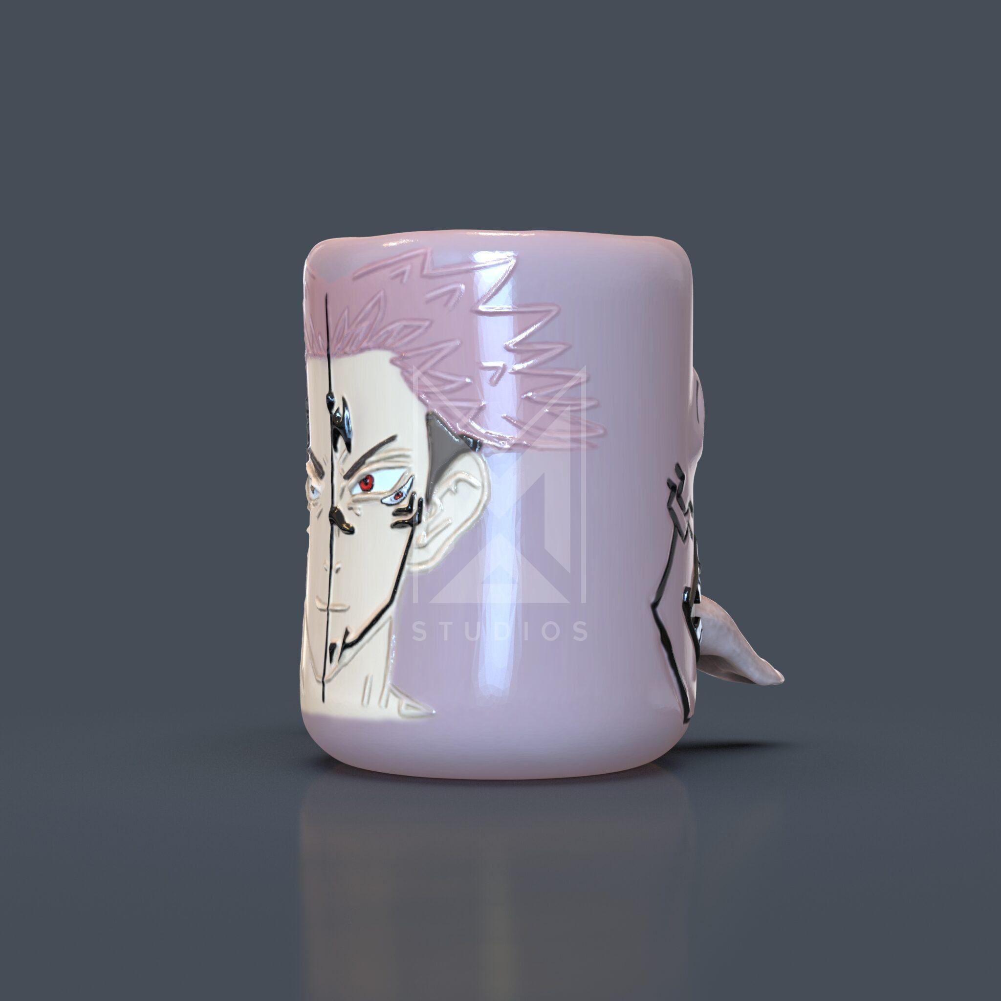 Ryomen Sukuna Cup Yuji Itadori Jujutsu Kaisen Mug - M3D Studio